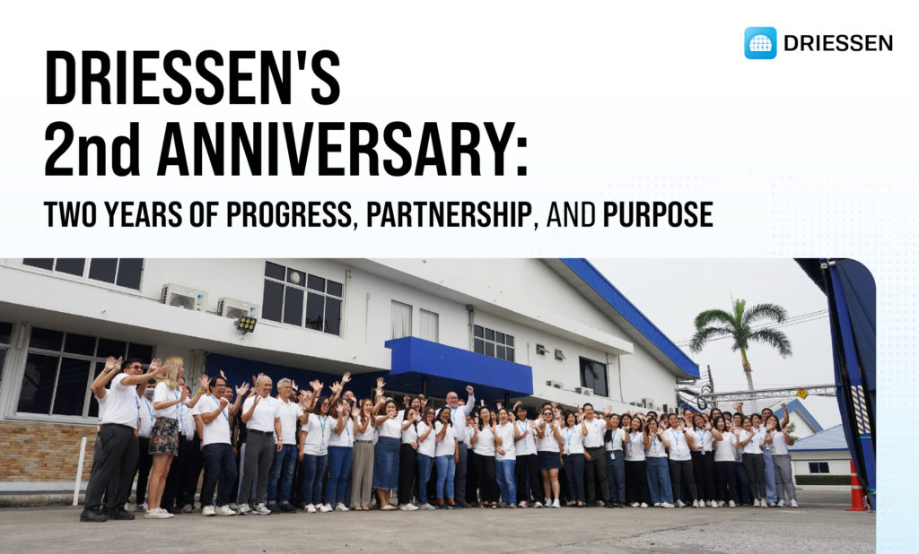 Driessen's 2nd Anniversary: Two Years of Progress, Partnership, and Purpose